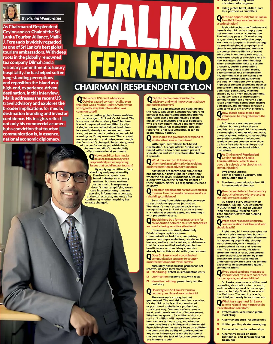 MALIK FERNANDO - PressReader