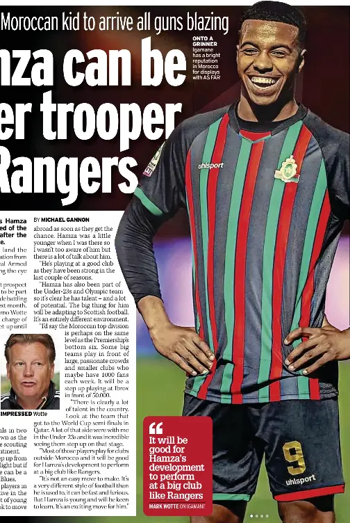 Hamza can be super trooper for Rangers - PressReader