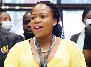 KGOSIDINTS­I’S BOMBSHELL - PressReader