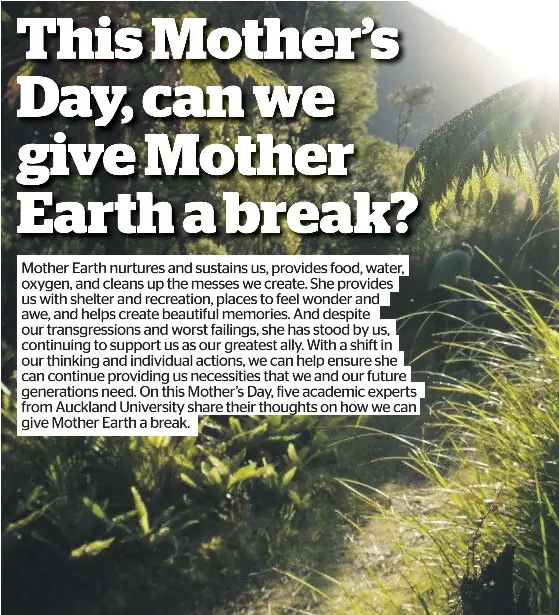 This Mother’s Day, can we give Mother Earth a break? - PressReader