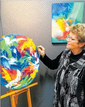 Artist revels in using colour - PressReader