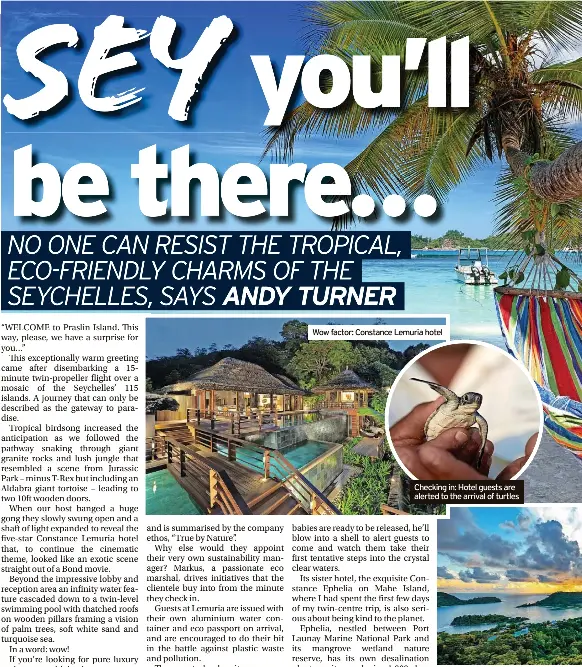 SEY you’ll be there… - PressReader