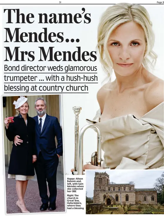 The name’s Mendes... Mrs Mendes - PressReader