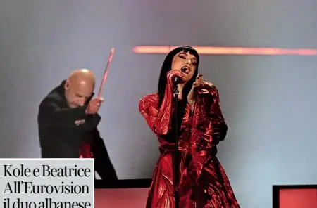 Kole e Beatrice All’Eurovision il duo albanese che arriva dal Veneto - PressReader