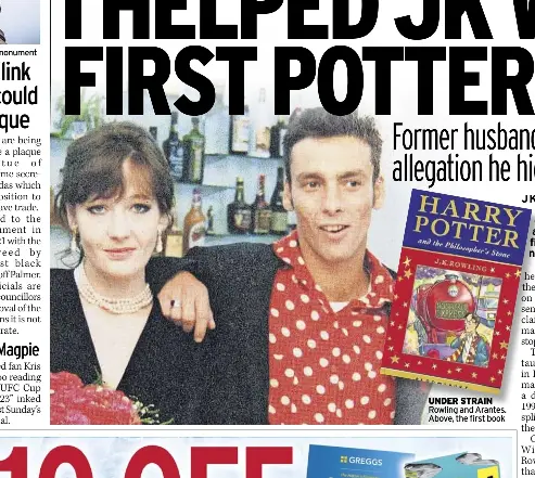 I helped jk write first potter book - PressReader