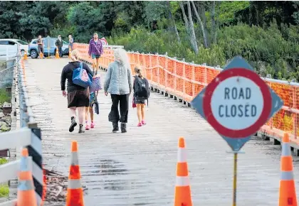 Dartmoor’s bridge closed - PressReader