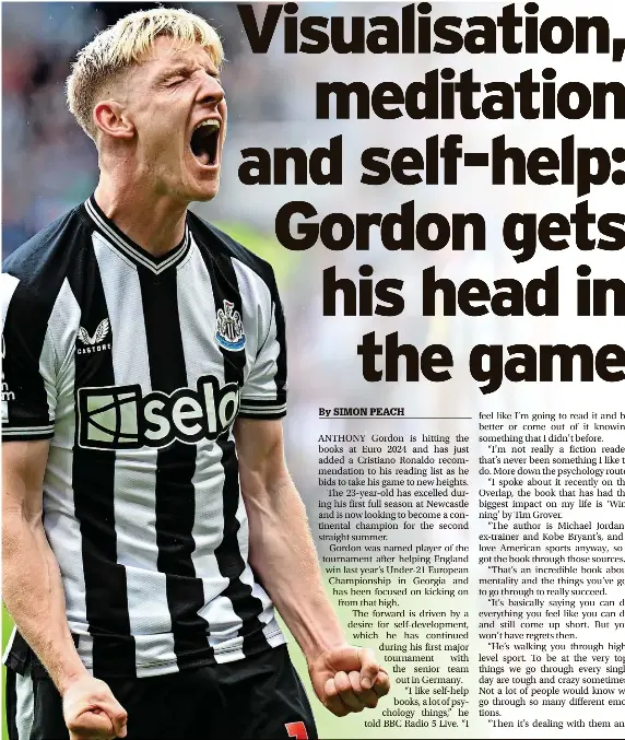 Visualisat­ion, meditation and self-help: Gordon gets his head in the game - PressReader