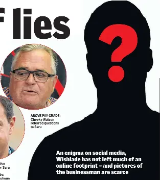 Kings saviour’s web of lies - PressReader