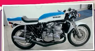 Clarissa Beadman’s Dresda Suzuki GT750 - PressReader