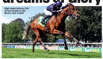 Trojan horse carries O’Brien’s hopes and dreams of Glory Days - PressReader