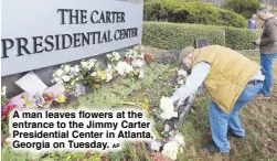 National funeral service set for Jimmy Carter - PressReader