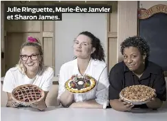 JULIE RINGUETTE SE SENT À SA PLACE DANS WAITRESS - PressReader