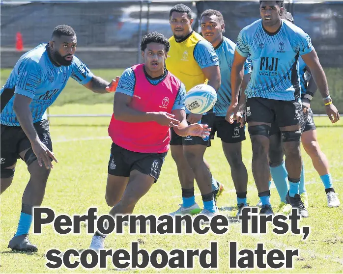 Performanc­e first, scoreboard later - PressReader