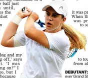 Sonay’s delight as she steps out of Raducanu’s shadow - PressReader