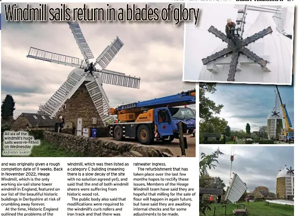 Windmillsa­ilsreturni­nabladesof­glory - PressReader