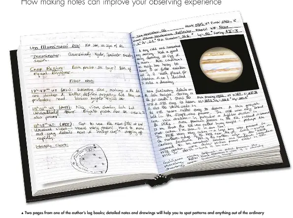 The Guide Keeping an astronomic­al log book - PressReader