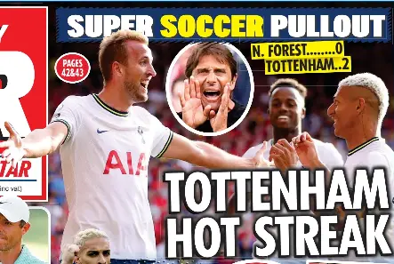 TOTTENHAM HOT STREAK - PressReader