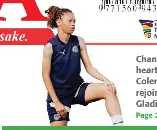 Change of heart as Coleman rejoins Gladiators - PressReader