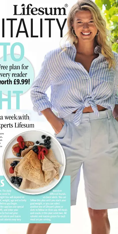 PLAN TO LOSE WEIGHT - PressReader