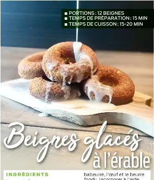 Beignes glacés à l’érable - PressReader