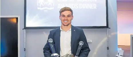 Hat-trick for star midfielder at the Posh awards night - enjoy him ...