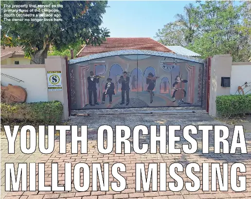 YOUTH ORCHESTRA MILLIONS MISSING - PressReader