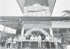 Sunlight Pharmacy buka gudang pertama di Sarawak - PressReader