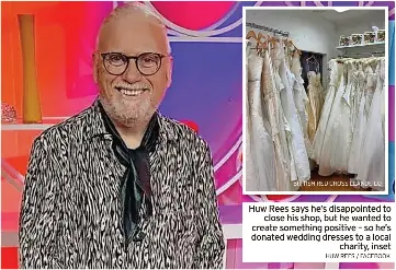 Fashion king’s wedding dress dream donation - PressReader