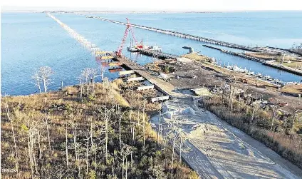New Alligator River bridge taking shape in Eastern NC - PressReader