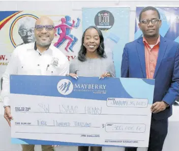 Mayberry strengthen­s sporting legacy with SW Isaac-henry meet ...