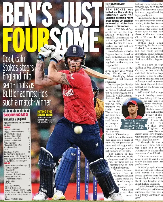 BEN’S JUST FOURSOME - PressReader