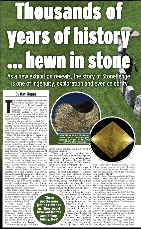 Thousands of years of history ... hewn in stone - PressReader