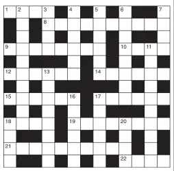 Quick Clues Crossword Puzzle - PressReader