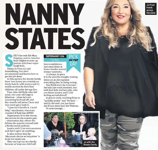 NANNY STATES PICK SUPERNANNY USA DAY - PressReader