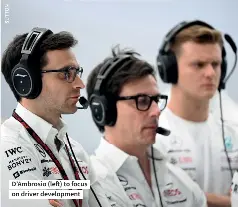 STAFF CHANGES AT MERCEDES - PressReader