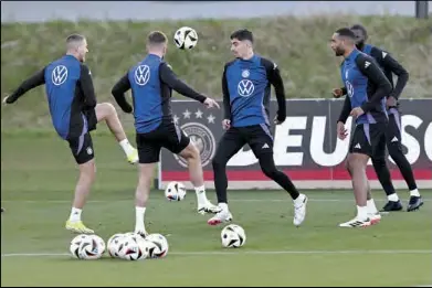 Nagelsmann doesn’t plan to make line-up changes against Dutch - PressReader