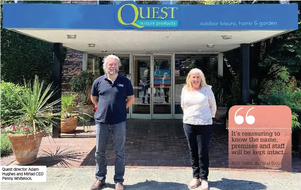 Miriad acquires Quest Leisure... - PressReader