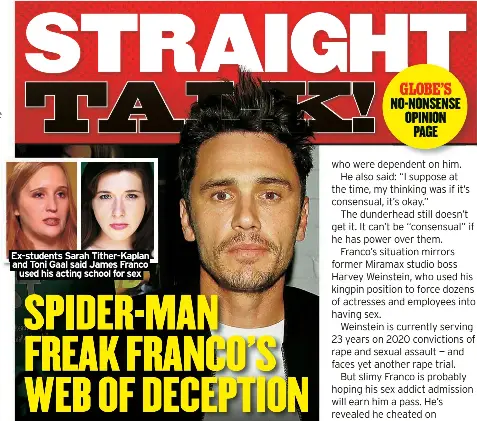 SPIDER-MAN FREAK FRANCO’S WEB OF DECEPTION - PressReader