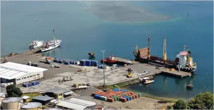 Kimbe Port to Transition into Modern Port - PressReader
