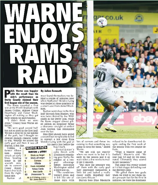 WARNE ENJOYS RAMS’ RAID - PressReader
