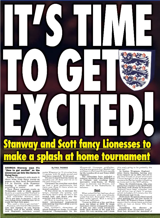 IT’S TIME TO GET EXCITED! - PressReader