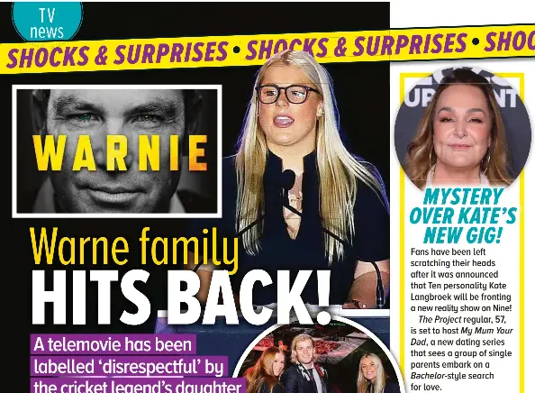 Warne family HITS BACK! - PressReader