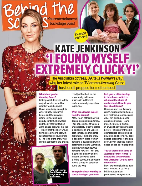 KATE JENKINSON ‘I FOUND MYSELF EXTREMELY CLUCKY!’ - PressReader