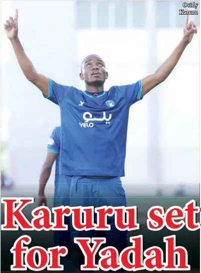 Karuru set for Yadah - PressReader
