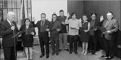 NEW PRSP BOARD OF DIRECTORS INDUCTED: - PressReader