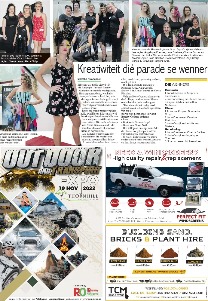 Kreatiwite­it dié parade se wenner - PressReader