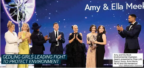 Teenage sisters honoured for plastic pollution battle - PressReader