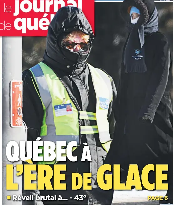 QUÉBEC À L'ÈRE DE GLACE - PressReader