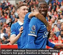 Toffees finding a Dyche mix! - PressReader