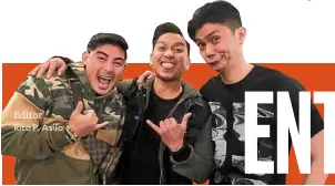 Lessons Danilo Barrios learned from his stint with Streetboys - PressReader